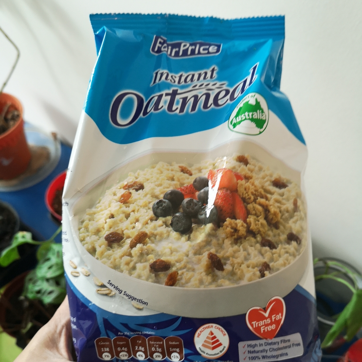 Instant Oatmeal from FairPrice - Vegan Product Reviews & Ratings | abillion