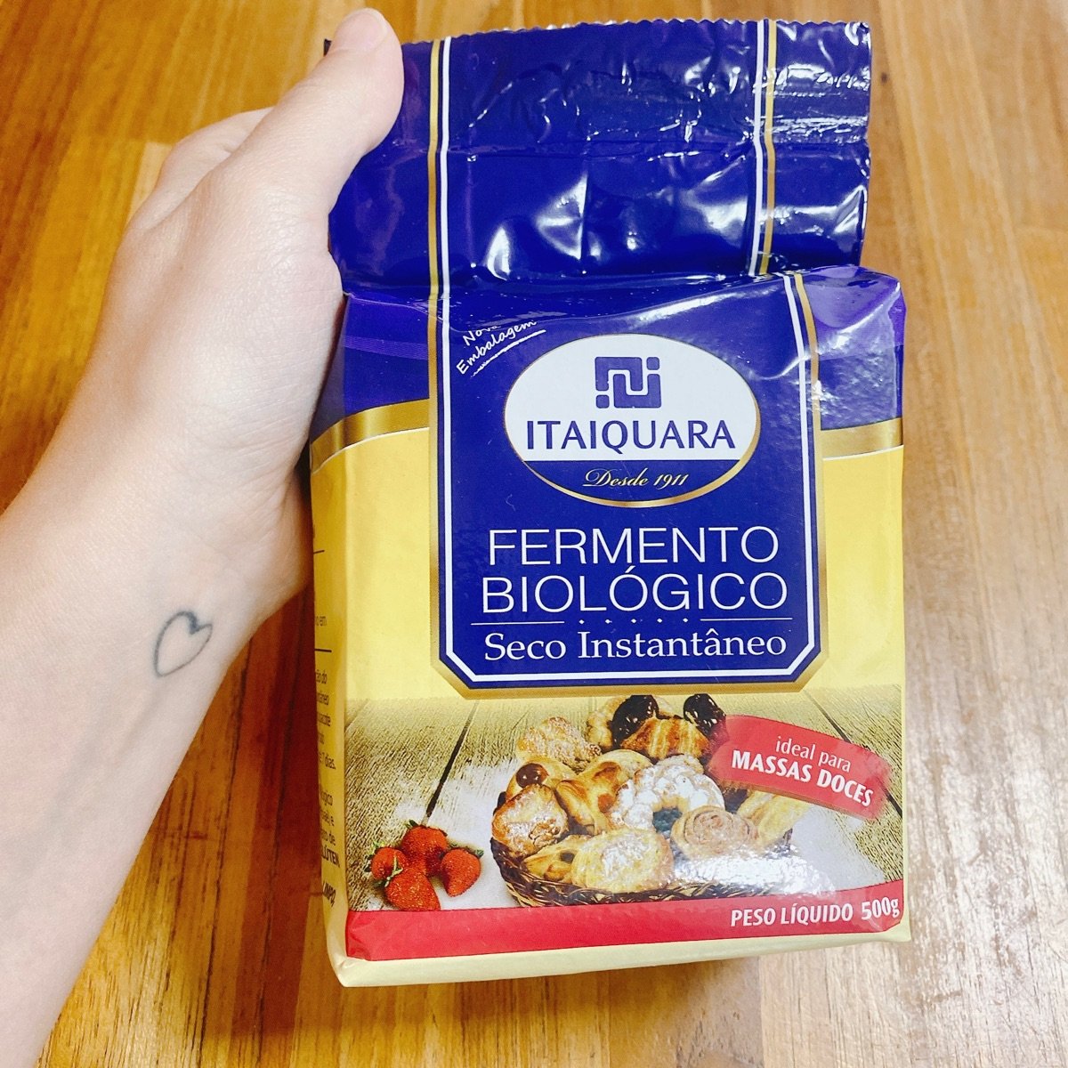 Fermento Biológico Instantâneo Seco para Massas Doces from Itaiquara ...
