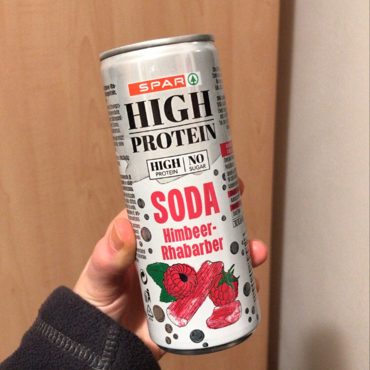 high protein soda raspberry from Spar - Vegan Product Reviews & Ratings ...