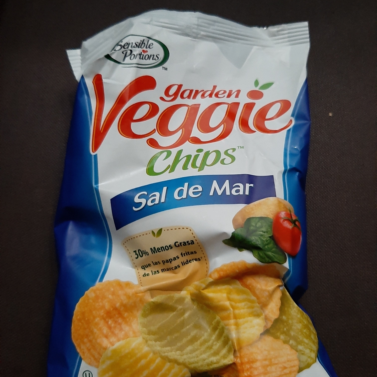 Garden veggie chips Sal de Mar from Sensible Portions® Garden Veggie ...