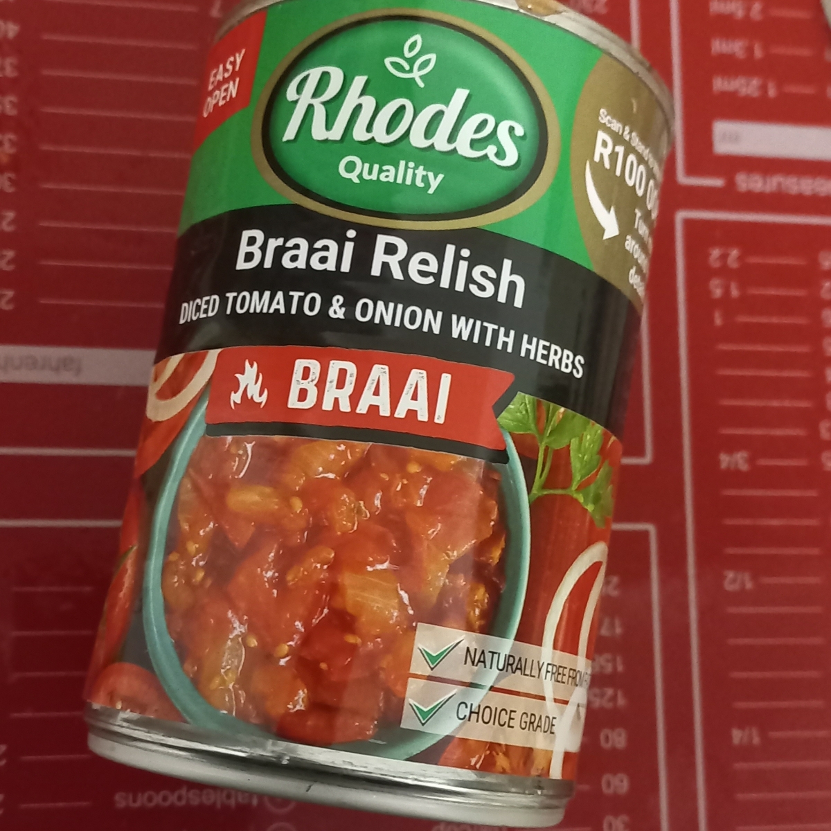 Braai Relish from Rhodes - Vegan Product Reviews & Ratings | abillion