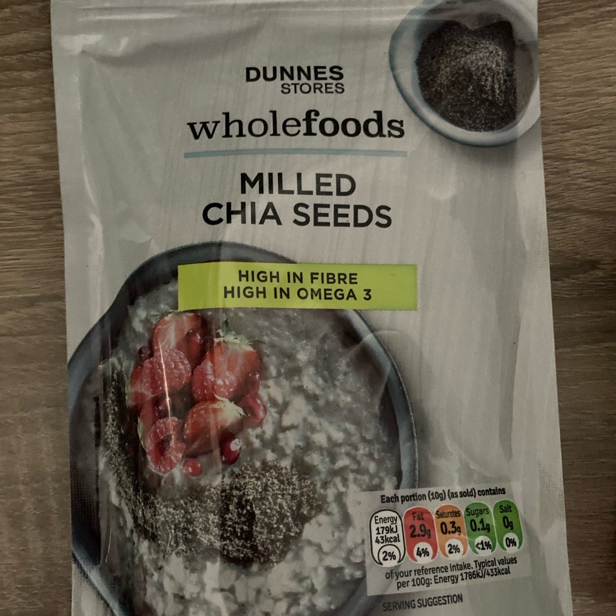 milled chia seeds from Dunnes Stores - Vegan Product Reviews & Ratings ...