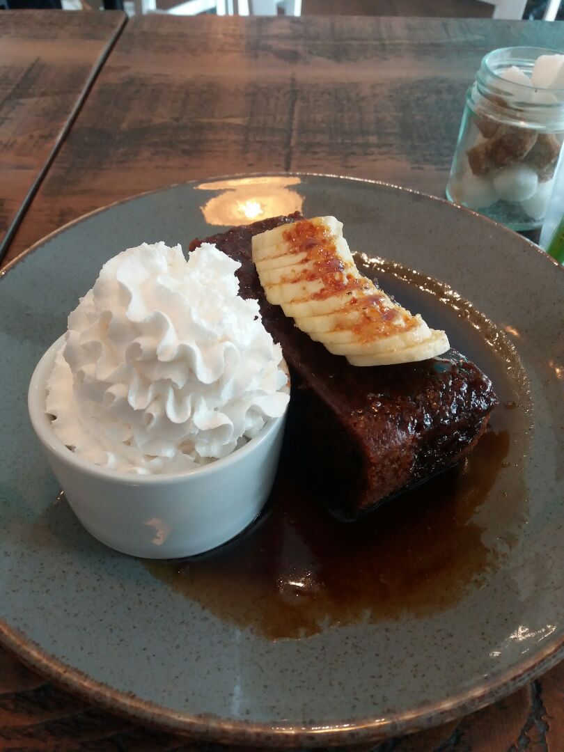 Caramelised Banana Sticky Toffee Pudding at The Pudding Pantry ...