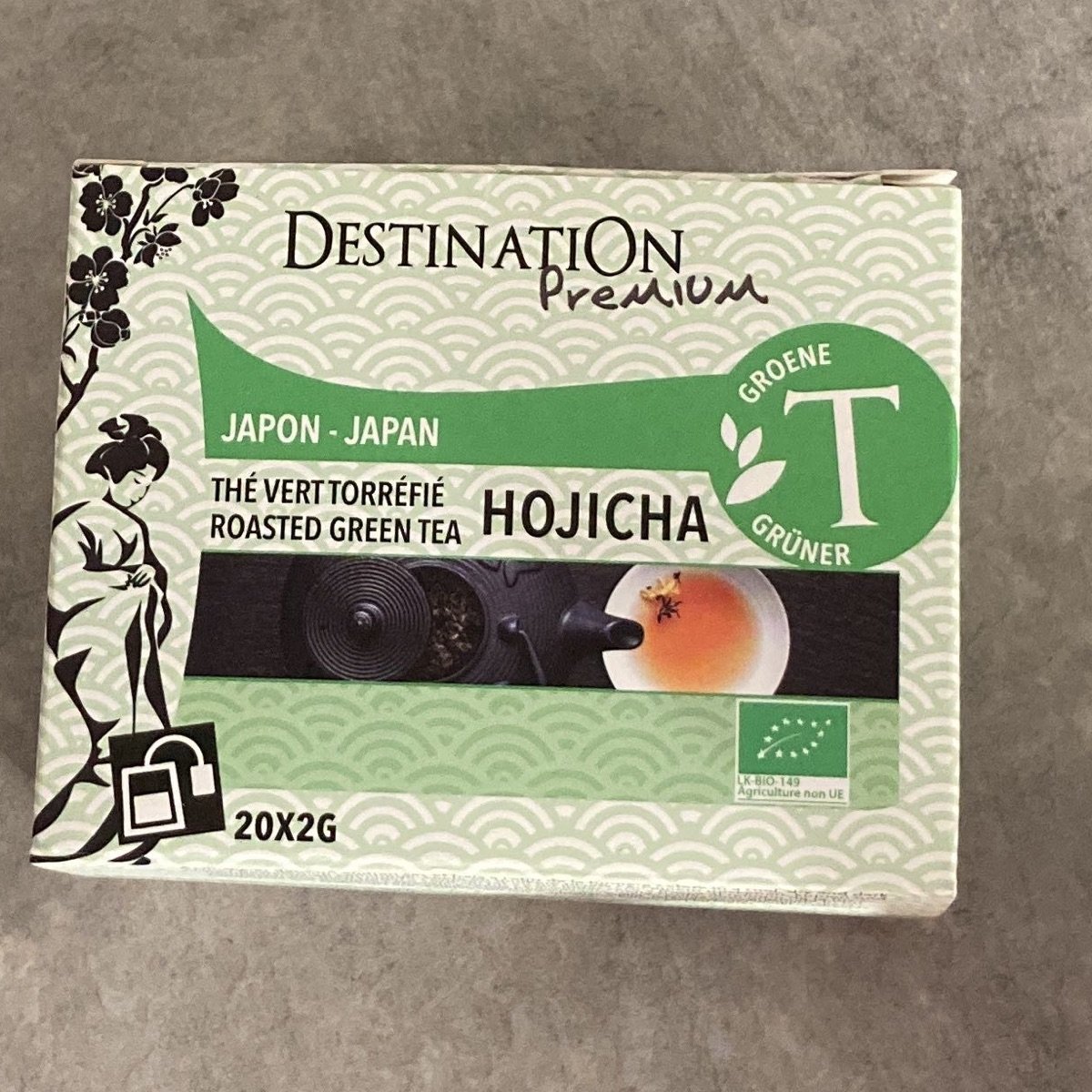 Thé Hojicha from Destination premium - Vegan Product Reviews & Ratings ...