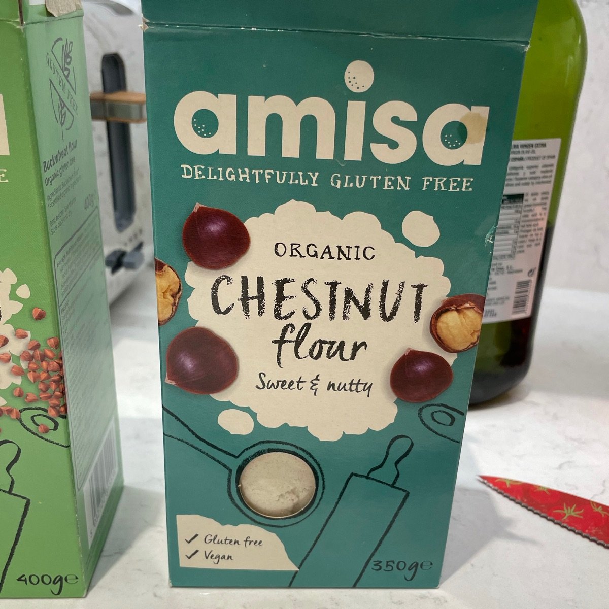 Chestnut Flour from Amisa - Vegan Product Reviews & Ratings | abillion