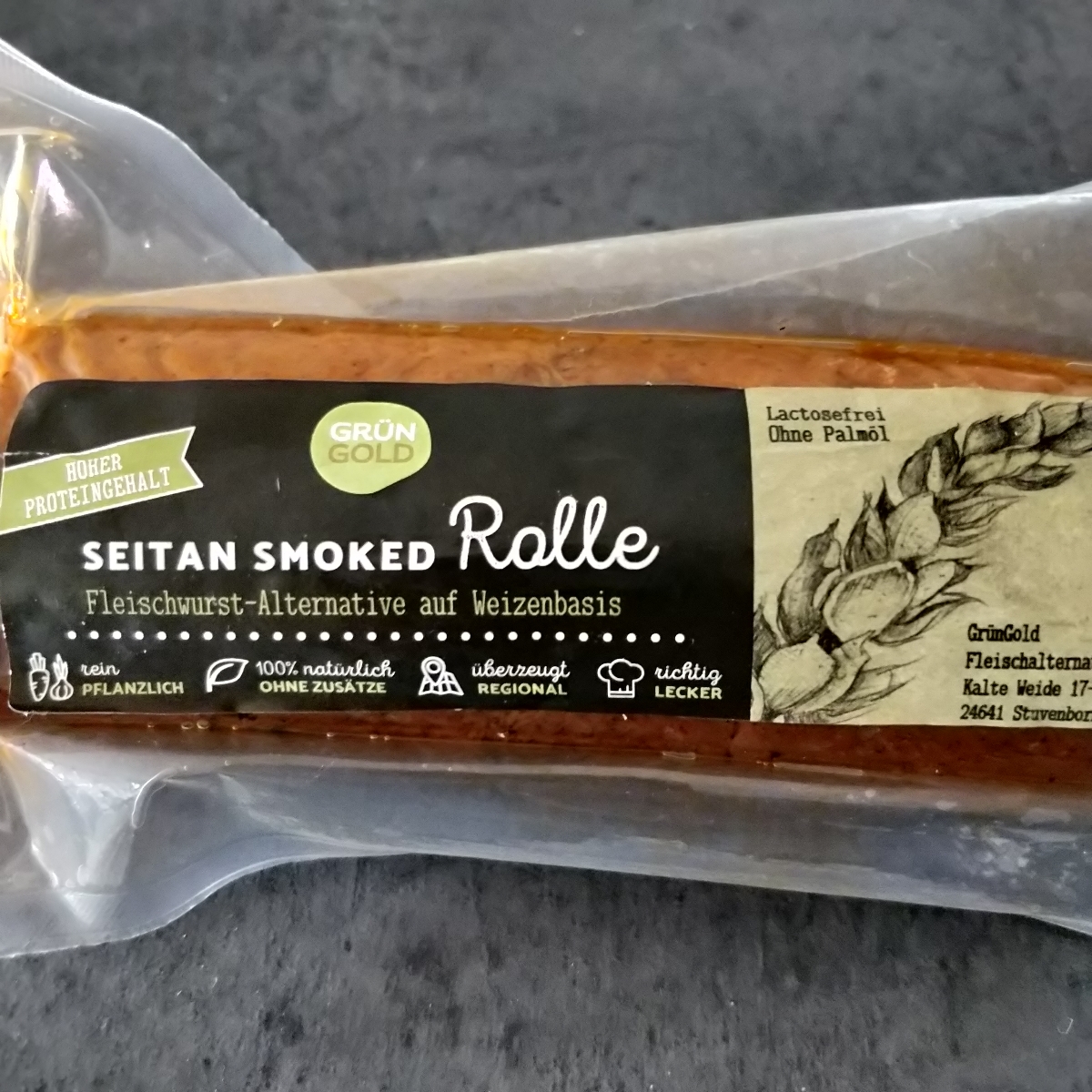 Seitan Smoked Rolle from Grün Gold - Vegan Product Reviews & Ratings ...
