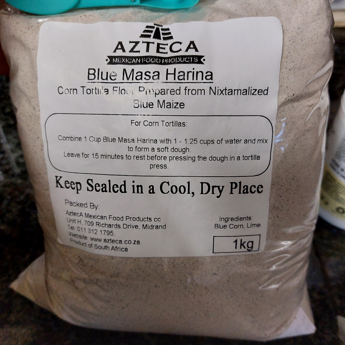 Blue Masa Harina from Azteca - Vegan Product Reviews & Ratings | abillion