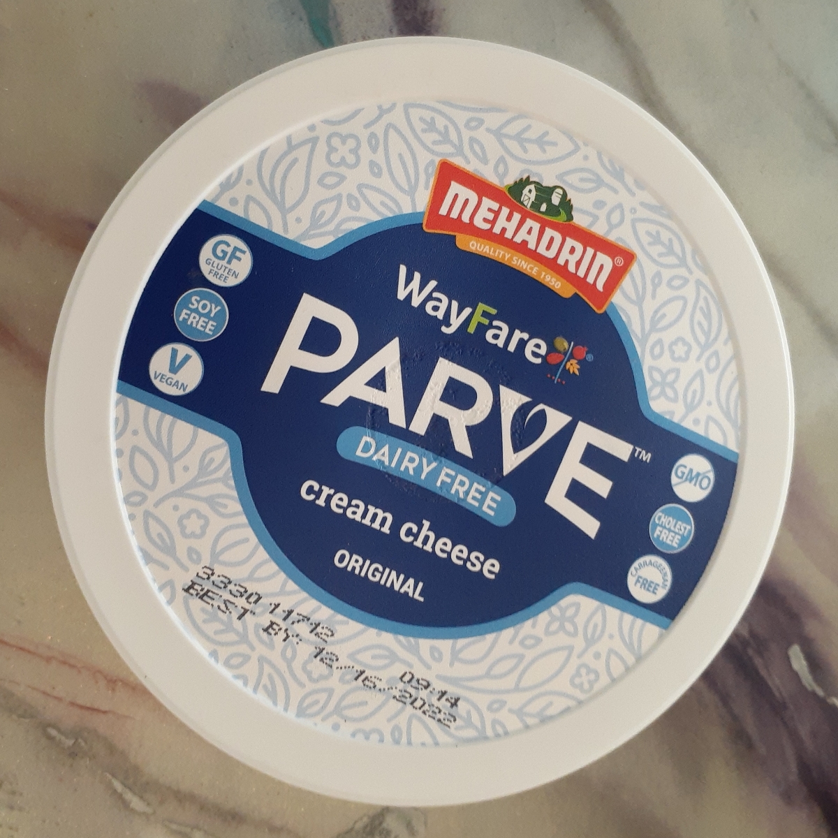 Parve Cream Cheese from Mehadrin - Vegan Product Reviews & Ratings ...