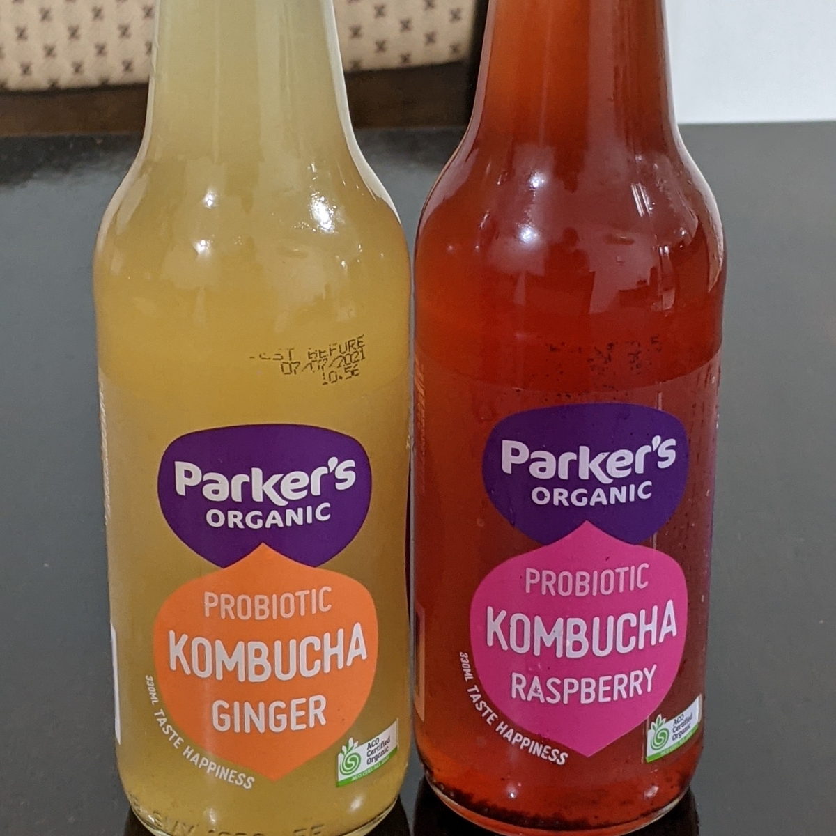 Probiotic kombucha - Ginger from parker’s - Vegan Product Reviews ...