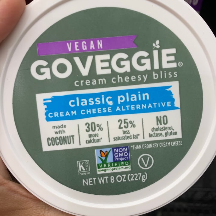GO VEGGIE Classic Plain Cream Cheese Review | abillion