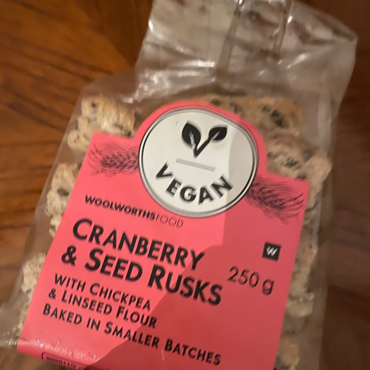 Cranberry & Seed Rusks from Woolworths Food - Vegan Product Reviews ...