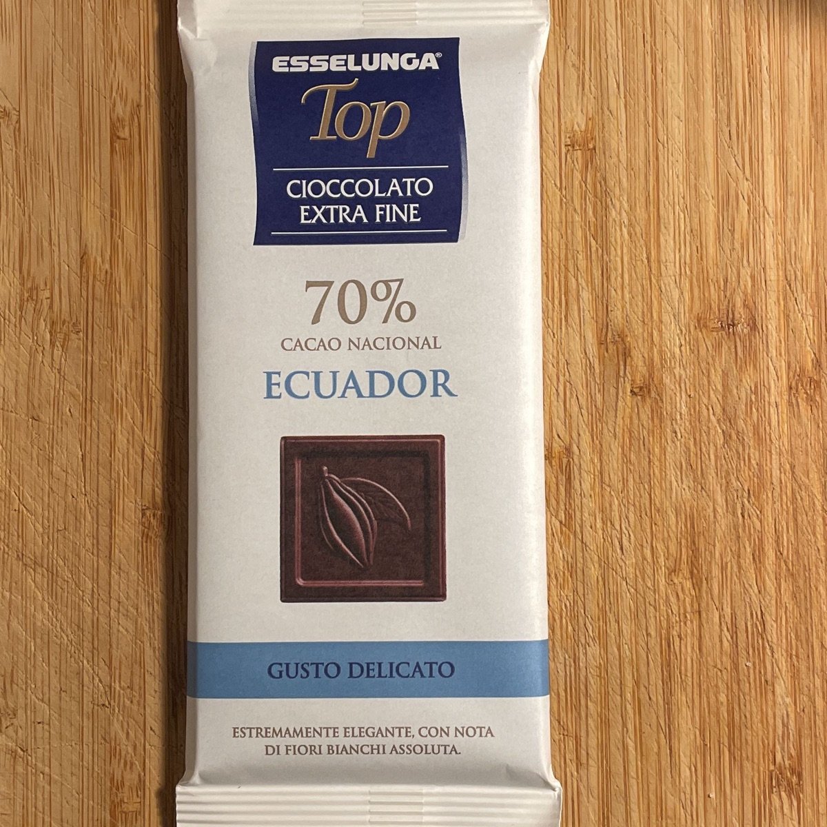 Cioccolato extra fine 70% from Esselunga Top - Vegan Product Reviews ...