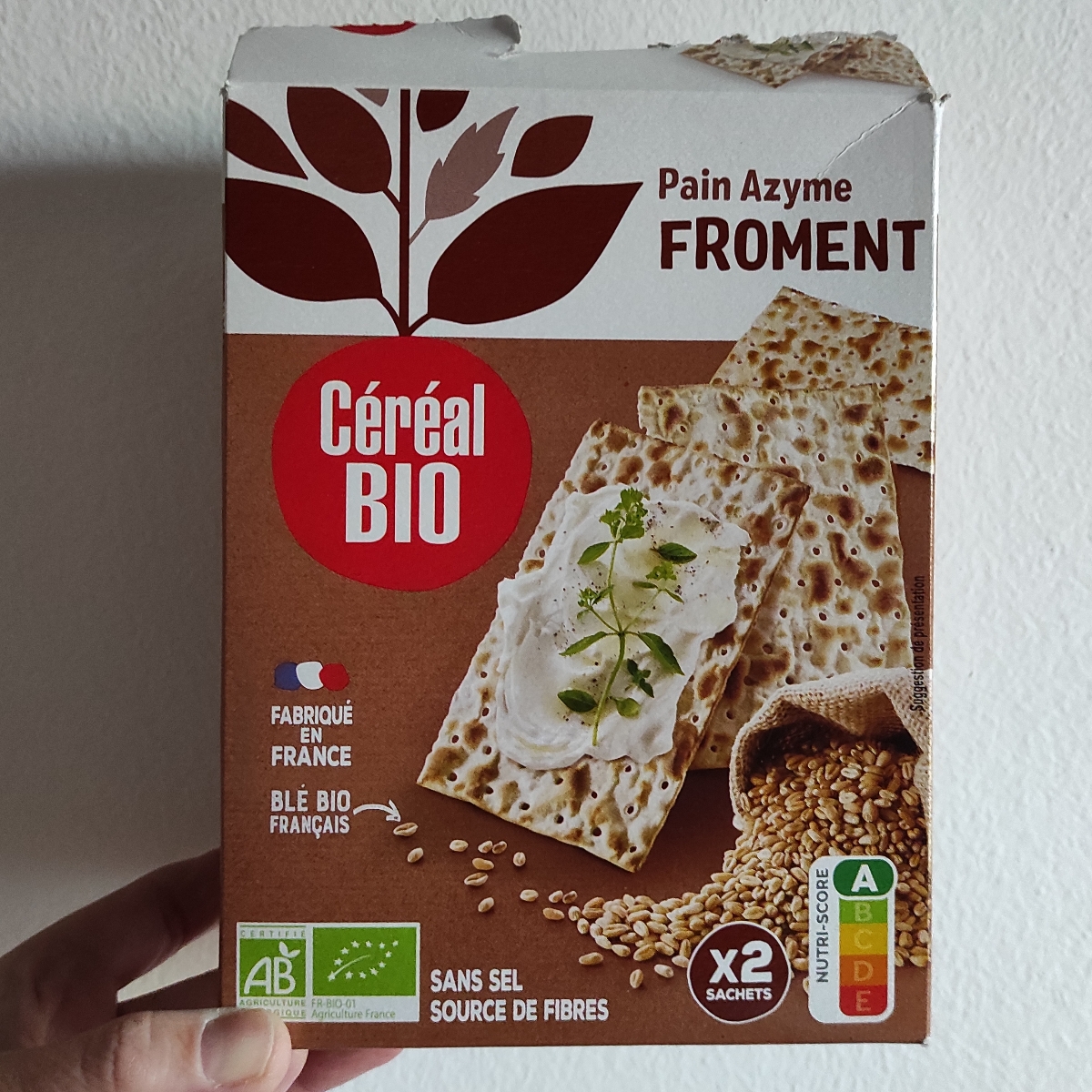 Pain Azyme froment from Céréal Bio - Vegan Product Reviews & Ratings ...