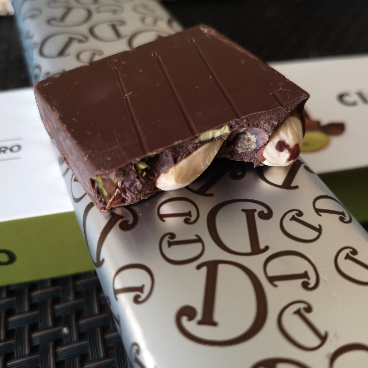 Cioccolato Con Pistacchio from CAV. Nicola di Gennaro - Vegan Product ...