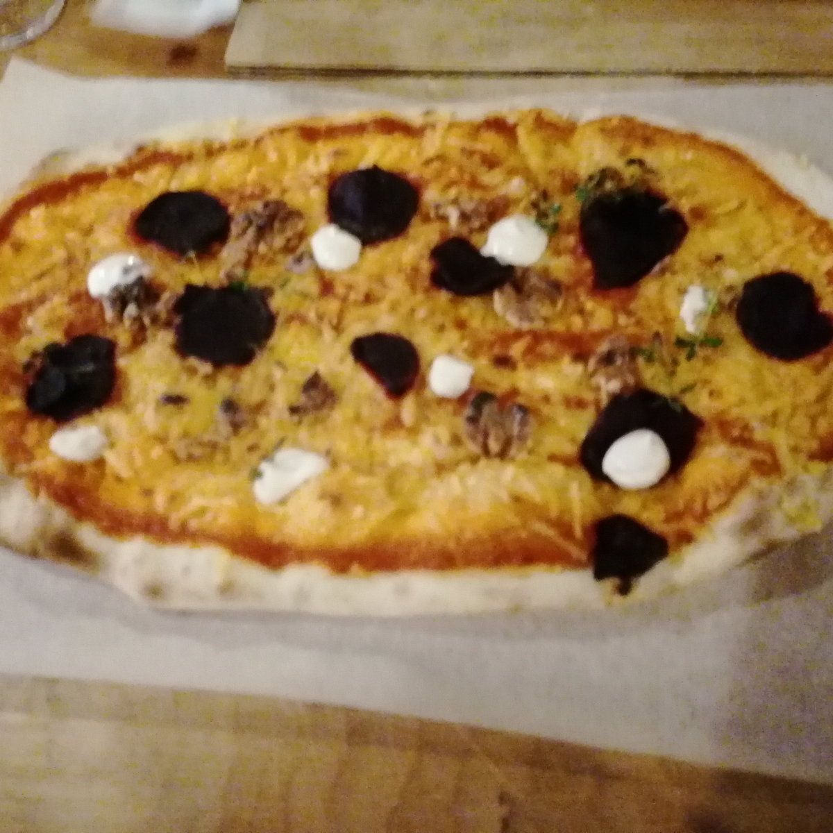 Vege artesaanipizza at Navetta Kortteliravintola, Turku - Vegan Dish ...