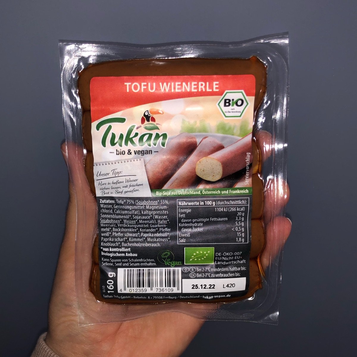 Tofu Wienerle from Tukan - Vegan Product Reviews & Ratings | abillion