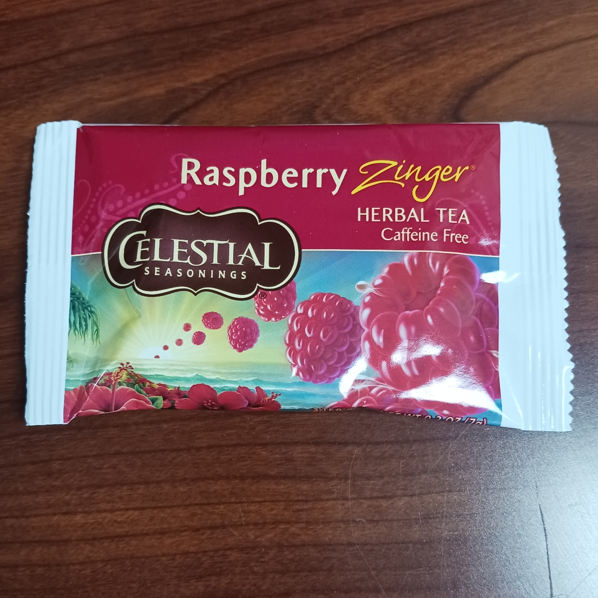 Raspberry Zinger Herbal Tea from Celestial Seasonings - Vegan Product ...