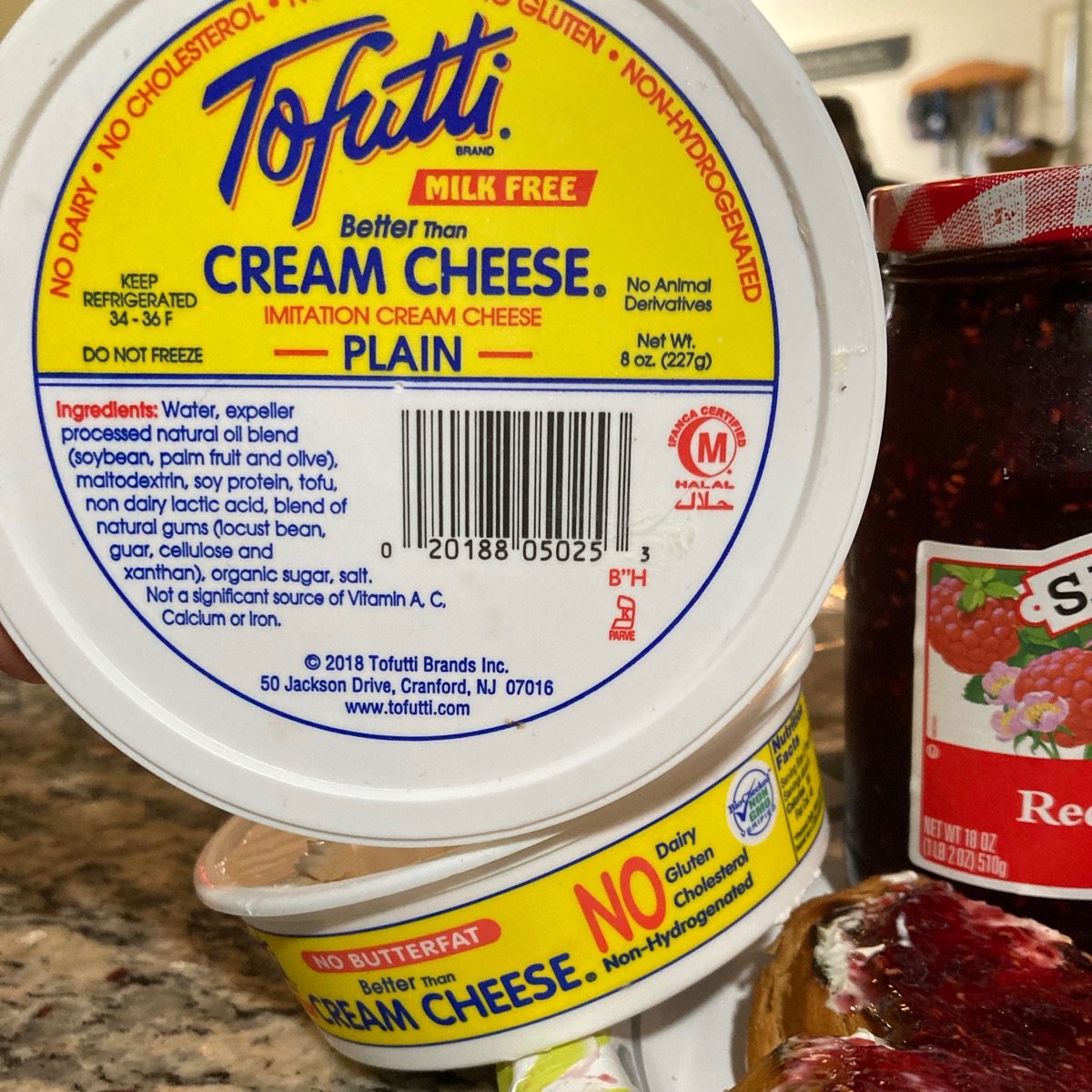 Better Than Cream Cheese Garlic and Herb from Tofutti - Vegan Product ...