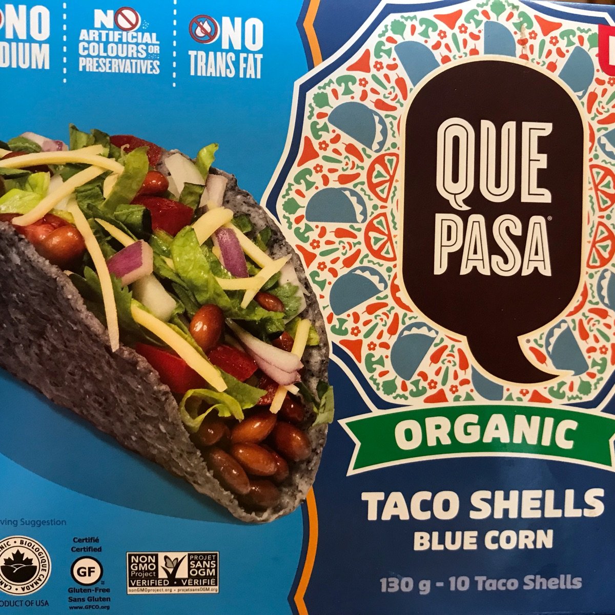 Que Pasa Blue Taco Shells Reviews | abillion