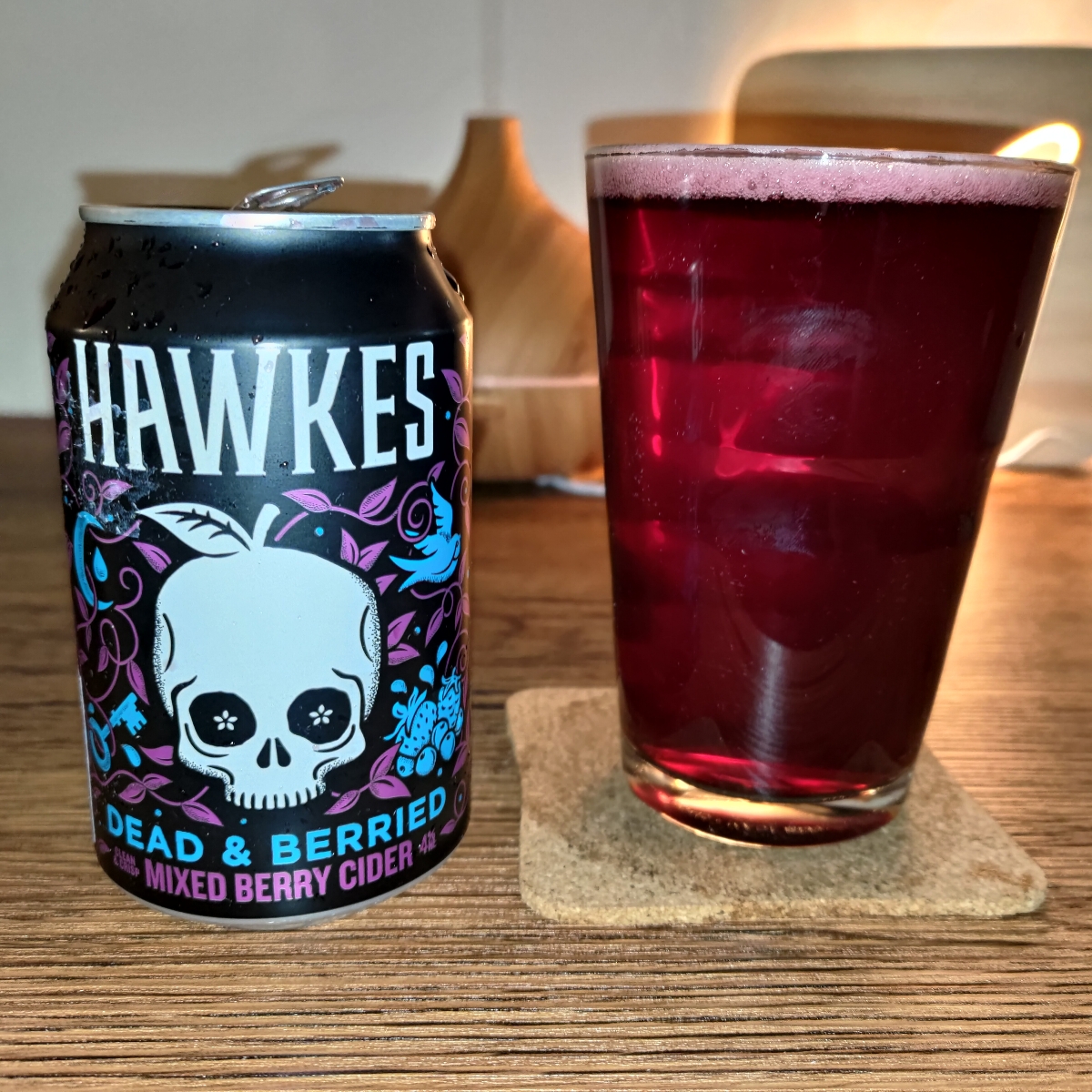 Dead & Berried Mixed Berry Cider from Hawkes - Vegan Product Reviews ...