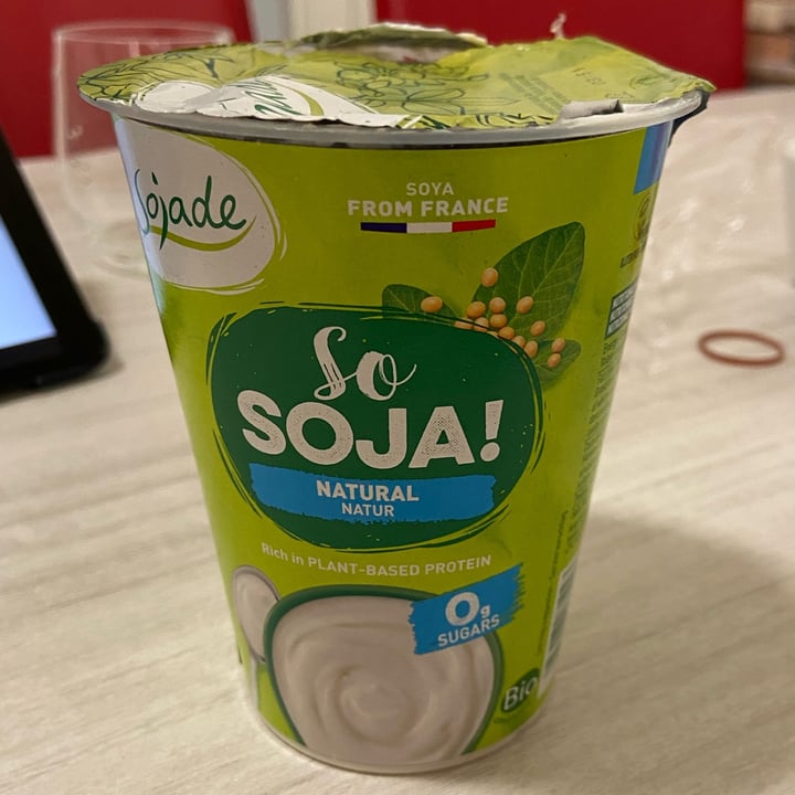 Sojade Yogurt so soja natural Review | abillion