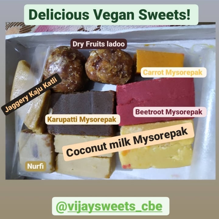 Vijay sweets Assorted Vegan Sweets Review | abillion