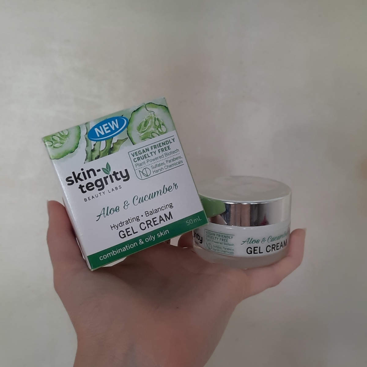 Aloe & Cucumber Gel Cream from skin-tegrity - Vegan Product Reviews ...
