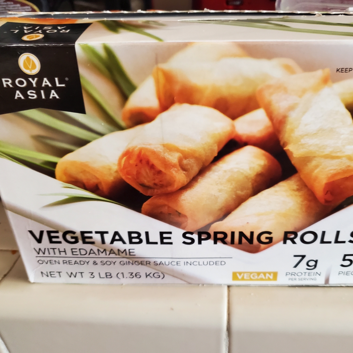 Royal Asia - Vegetable Spring Rolls With Edamame Review | abillion