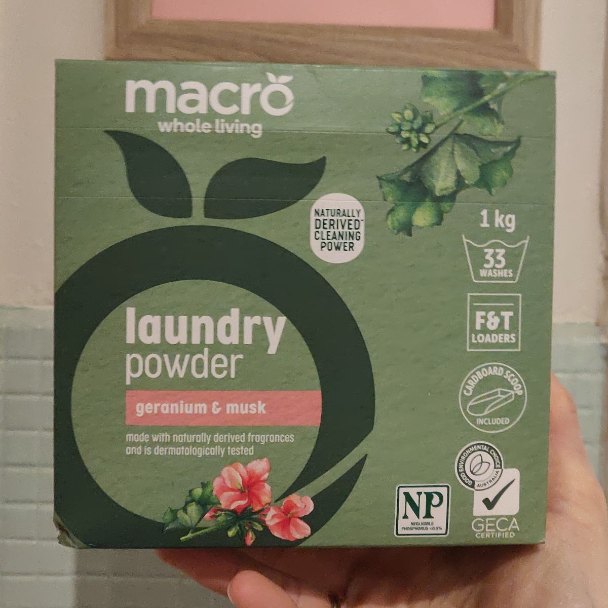 Laundry Powder - Geranium And Musk from Macro Whole Living - Vegan ...