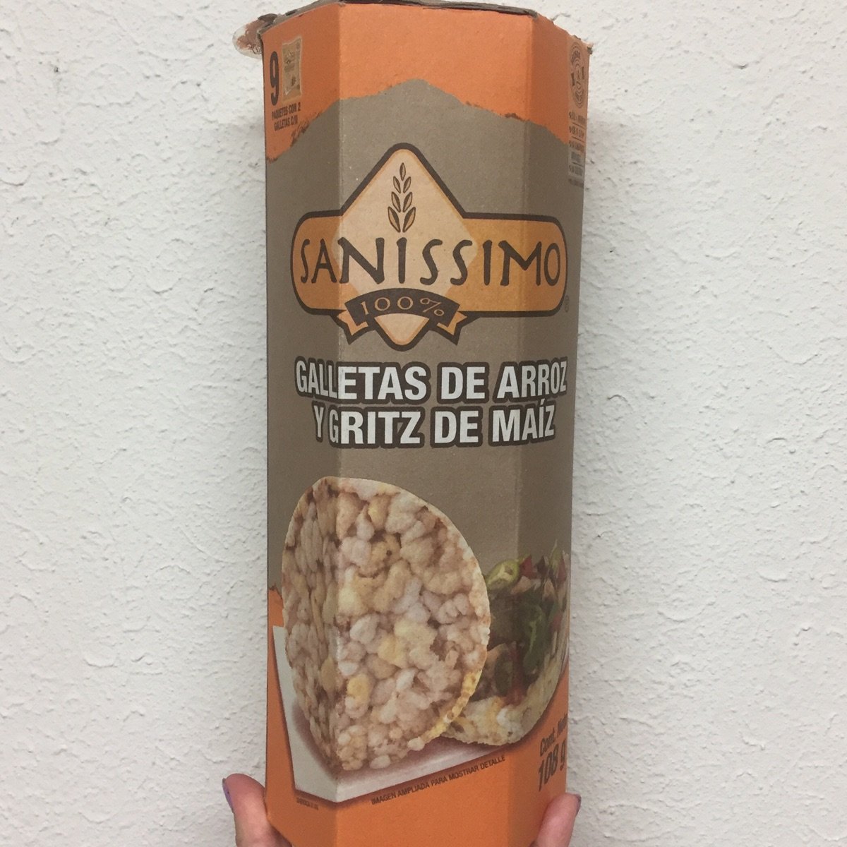Galletas de arroz y gritz de maíz from Sanissimo - Vegan Product ...