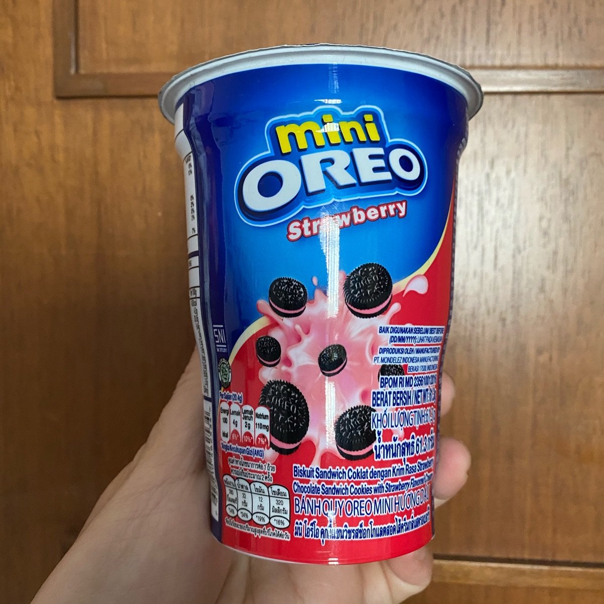 Mini Orea Strawberry from Mondelēz International - Vegan Product ...