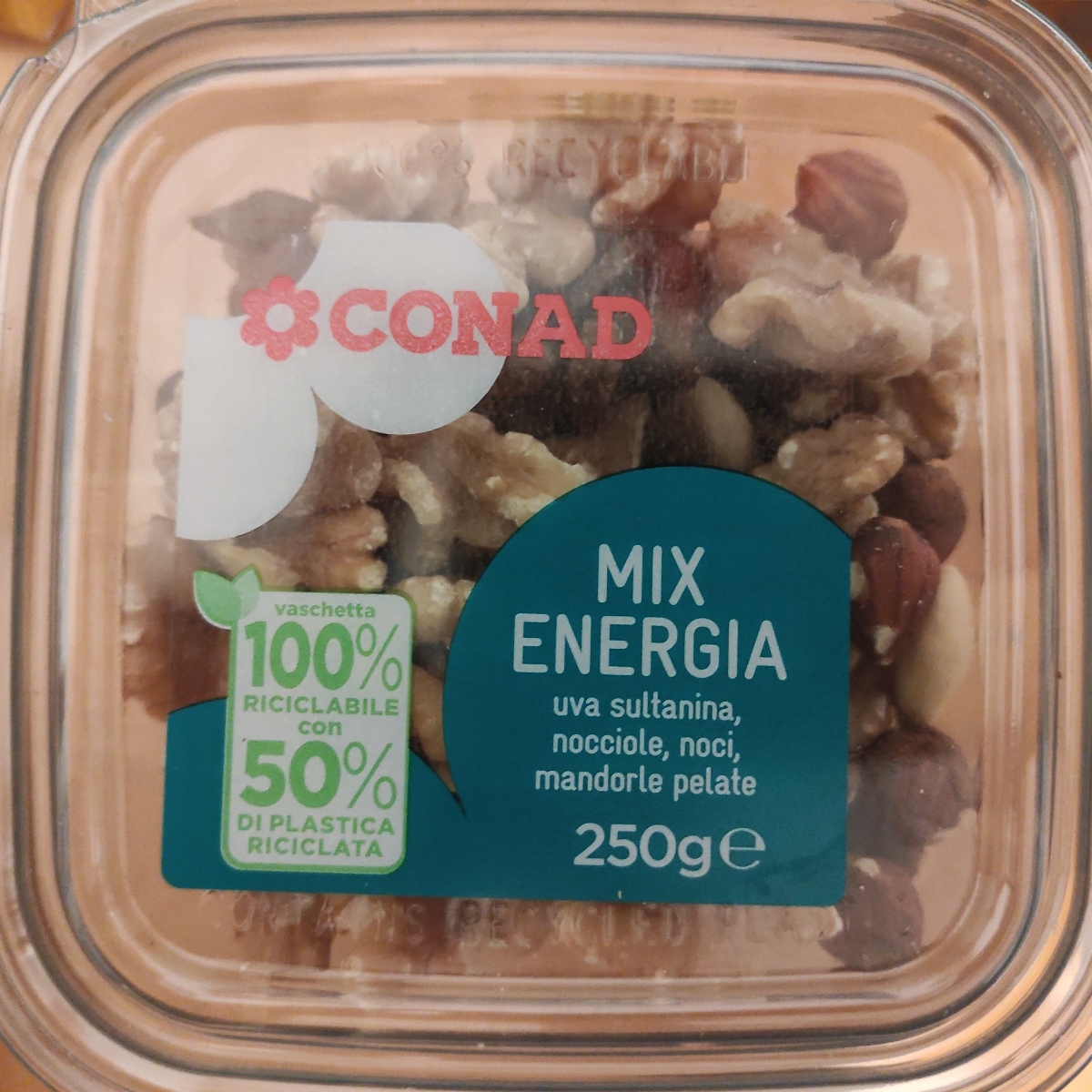 Mix energia from Conad - Vegan Product Reviews & Ratings | abillion