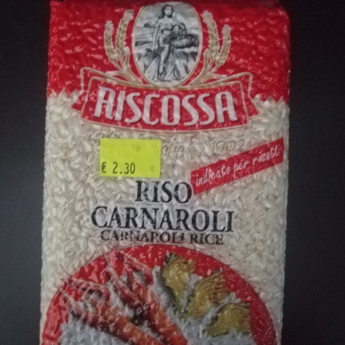 Riso carnaroli from Riscossa - Vegan Product Reviews & Ratings | abillion