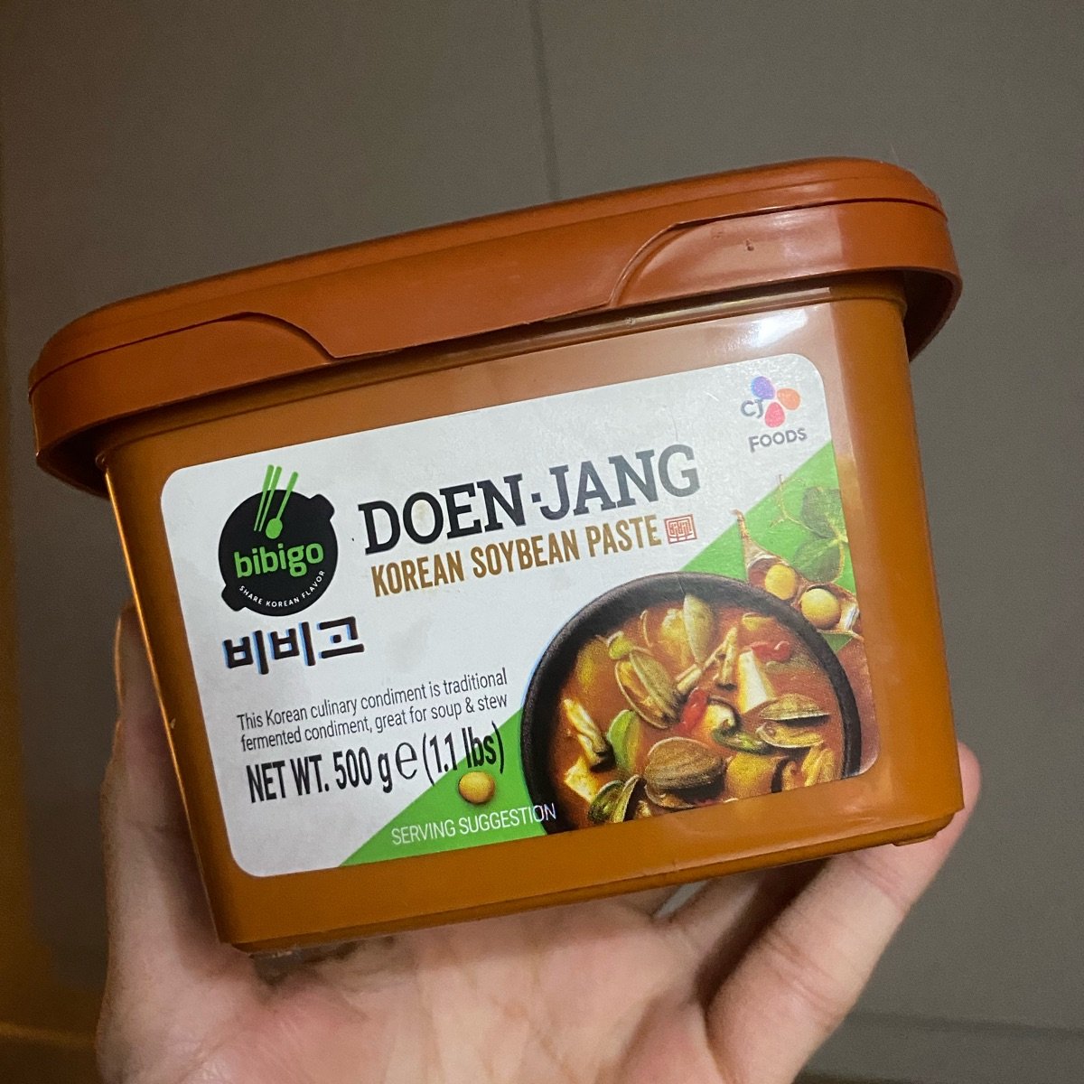 Doen-jang (korean Soybean Paste) from Bibigo - Vegan Product Reviews ...