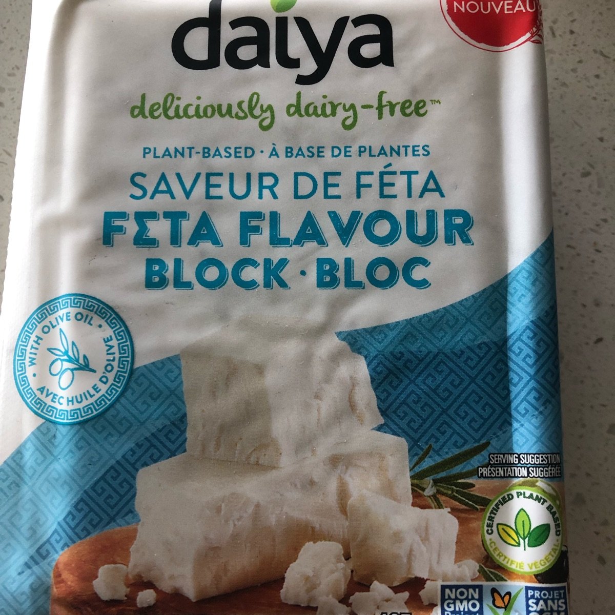 Feta Flavour block from Daiya - Vegan Product Reviews & Ratings | abillion