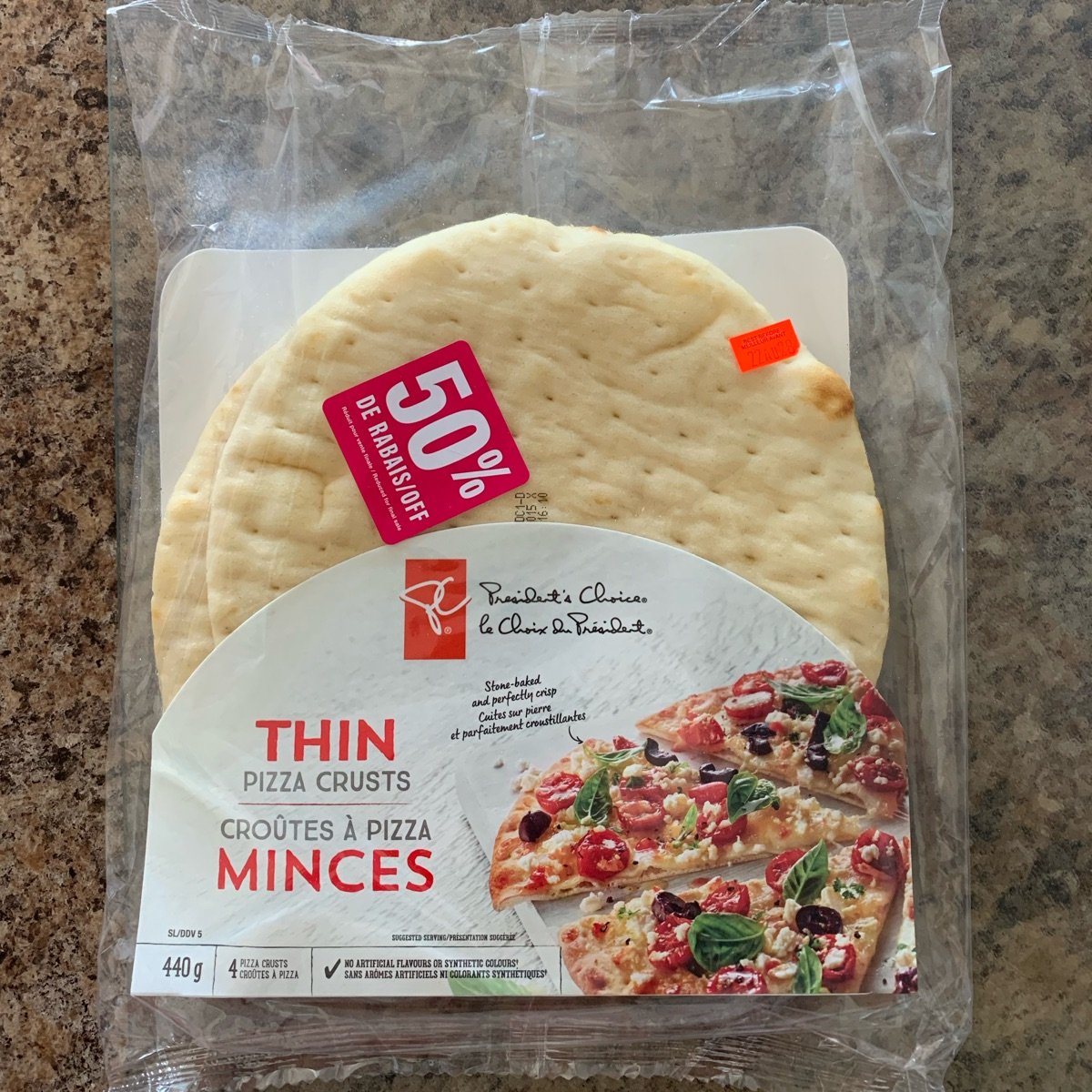 Thin Pizza Crusts from President's Choice - Vegan Product Reviews ...