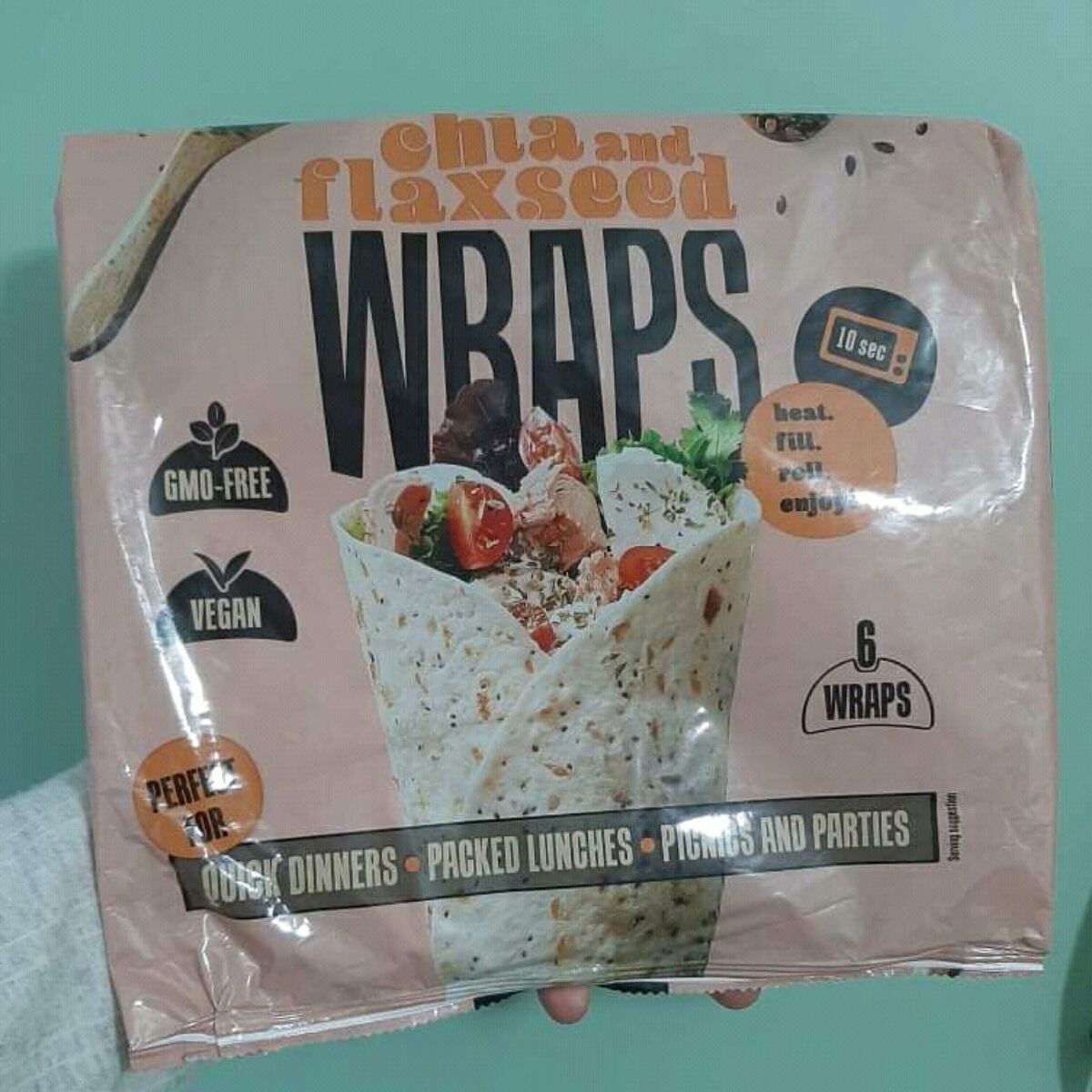 Wrap chia & flaxseed from Prozis - Vegan Product Reviews & Ratings ...