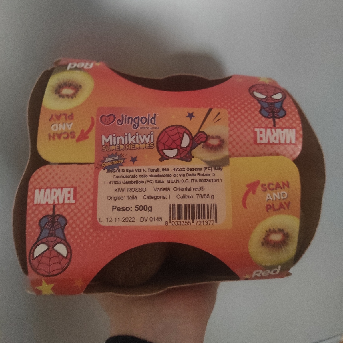 Kiwi Polpa Rossa at Jingold - Review by @scatolettadiceci | abillion