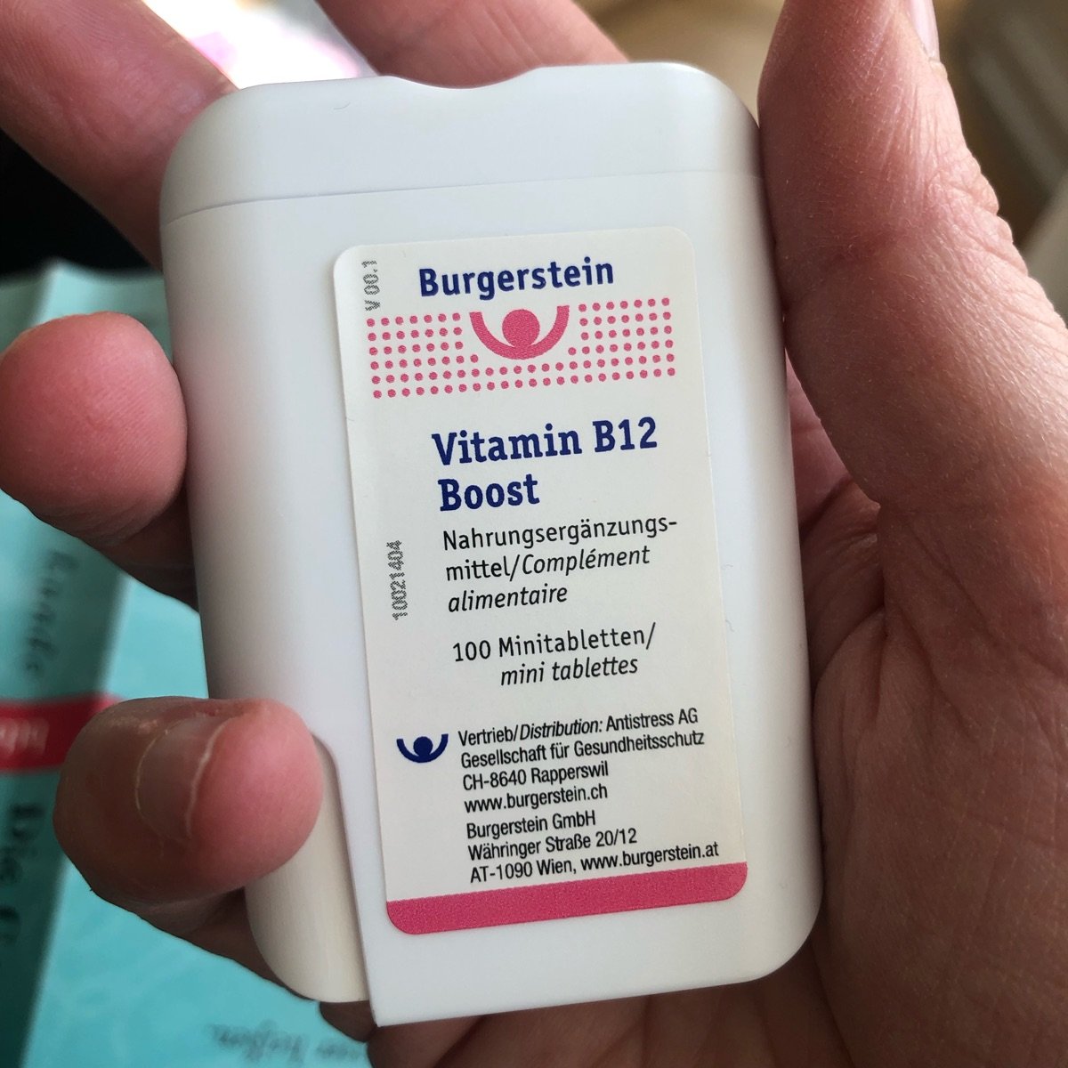 Vitamin B12 Boost from Burgerstein - Vegan Product Reviews & Ratings ...