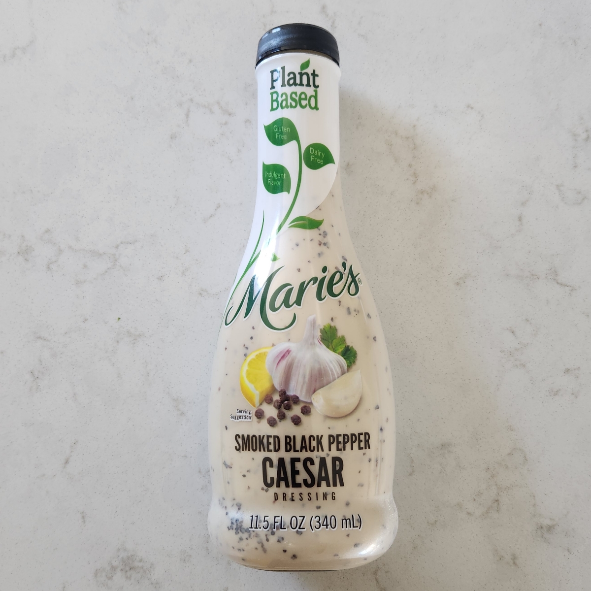 Smoked Black Pepper Caesar from marie’s - Vegan Product Reviews ...