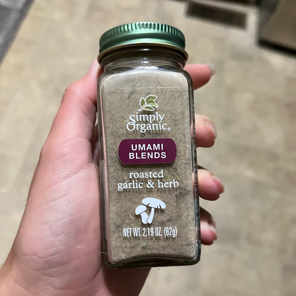 Unami Blend: Roasted Garlic and Herb from Simply Organic - Vegan ...