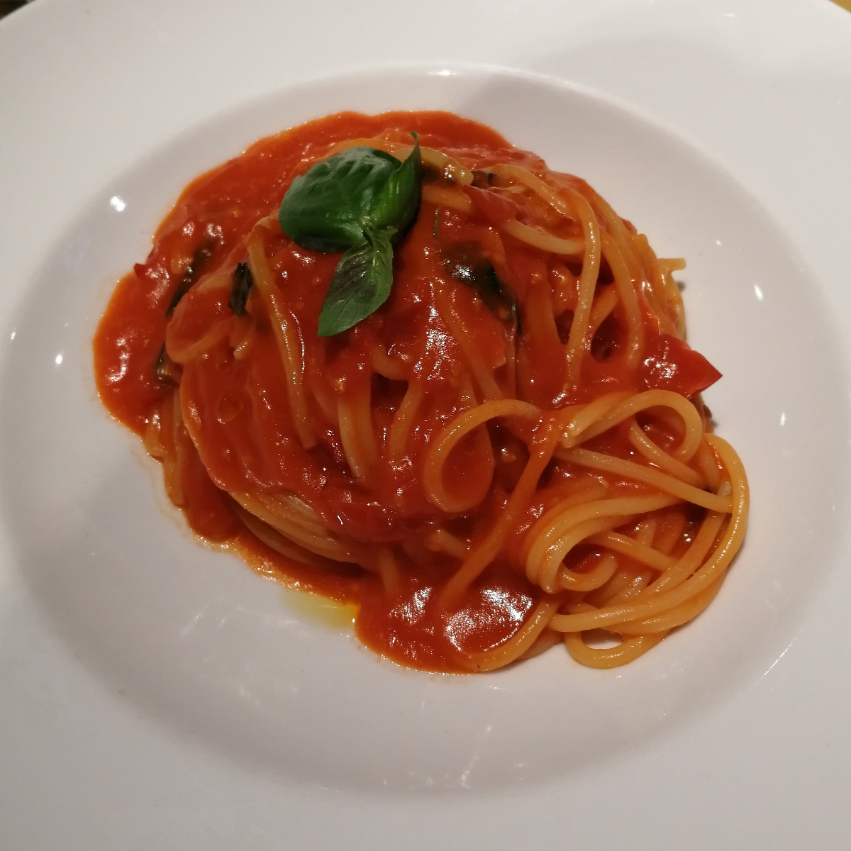 Pasta al pomodoro at Eataly Torino Lingotto, Turin - Vegan Dish Reviews ...
