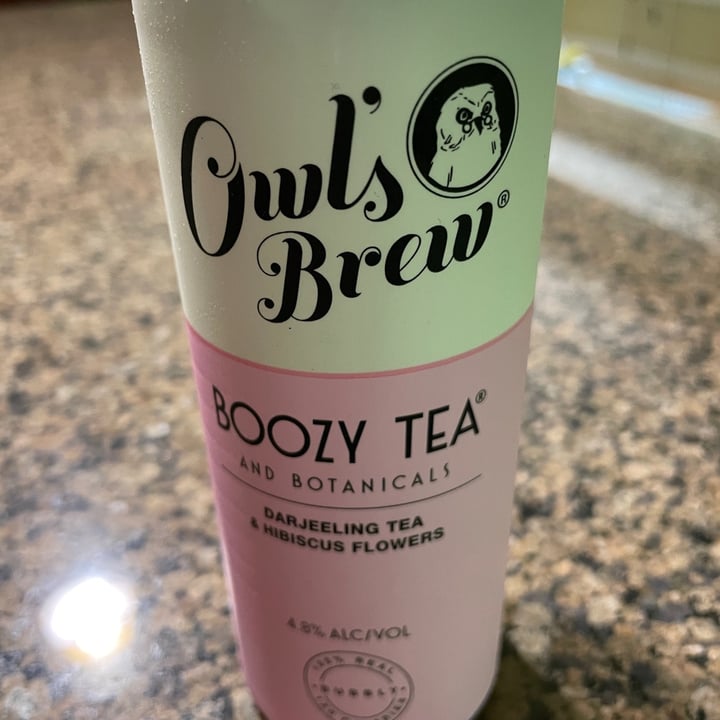 Owl’s brew Boozy tea Darjeeling tea & hibiscus flowers Review | abillion