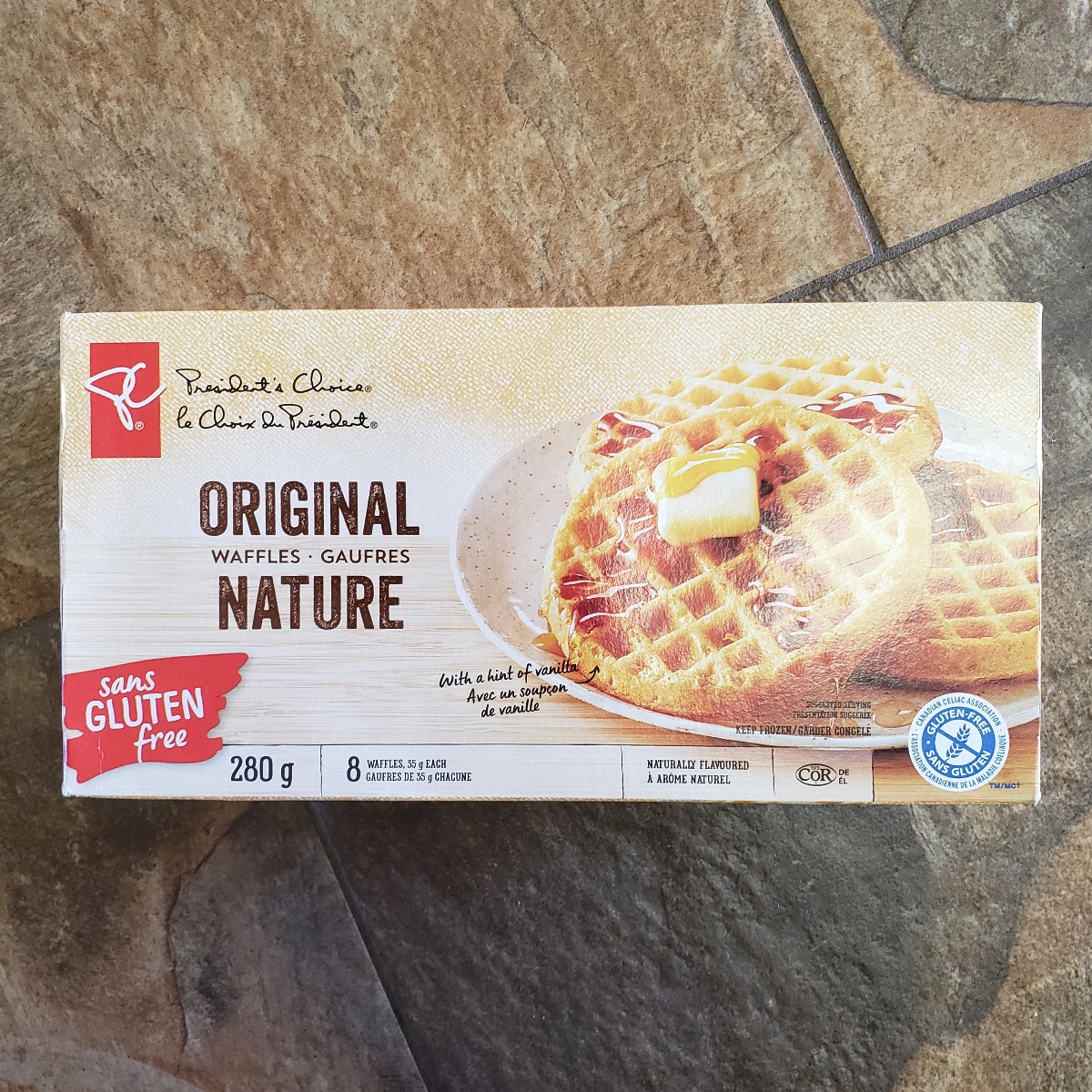 Original Waffles (Gluten Free) from President's Choice - Vegan Product ...