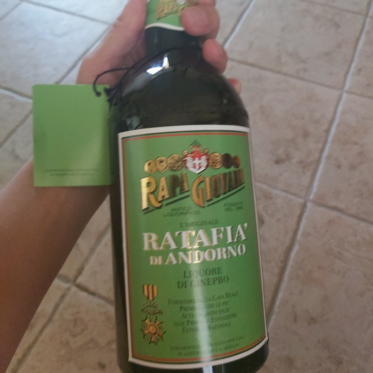 Ratafià Di Ginepro from Rapa Giovanni - Vegan Product Reviews & Ratings ...