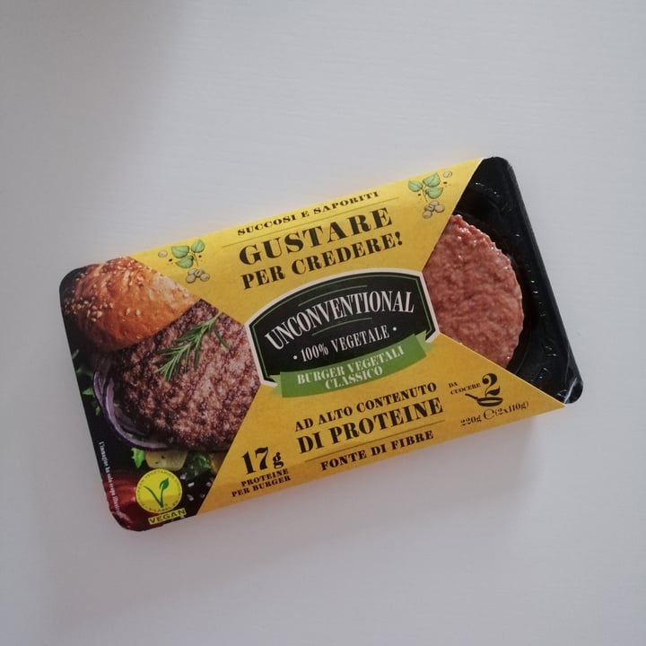 Unconventional Burger Vegetale Classico - Classic Burger Review | abillion