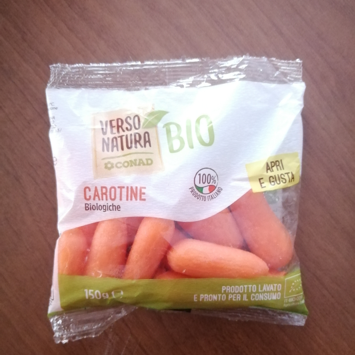 Carotine bio from Conad Bio - Vegan Product Reviews & Ratings | abillion