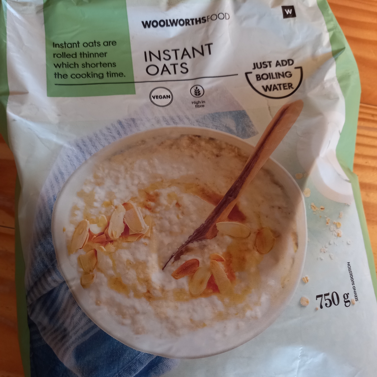 Instant oats from Woolworths - Vegan Product Reviews & Ratings | abillion