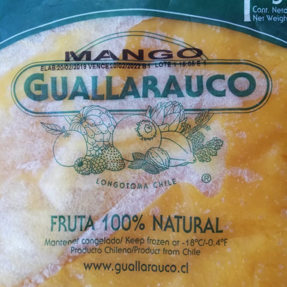 Mango congelado from Guallarauco - Vegan Product Reviews & Ratings ...