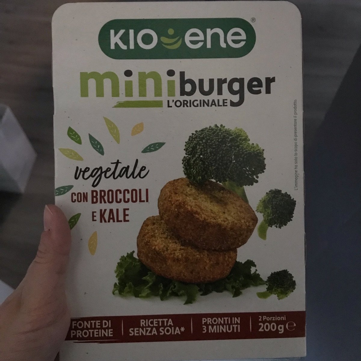 Miniburger Broccoli E Kale from Kioene - Vegan Product Reviews ...